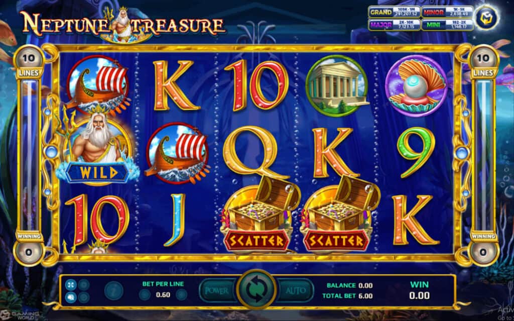 SLOTXO - Neptune Treasure แนะนำเกม SlotXO จากเว็บไซต์ของเรา